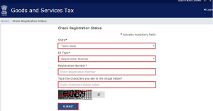 How to Track GST Registration Application status with Provisional ID