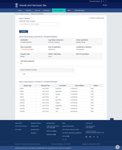 How to Search Taxpayers on GST Portal using his GSTIN/UIN