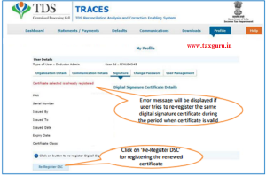 How to Install / Register Digital Signature Registration on TRACES