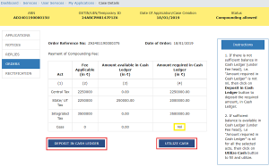 Filing Application for Compounding of Offence (Form GST CPD-01)