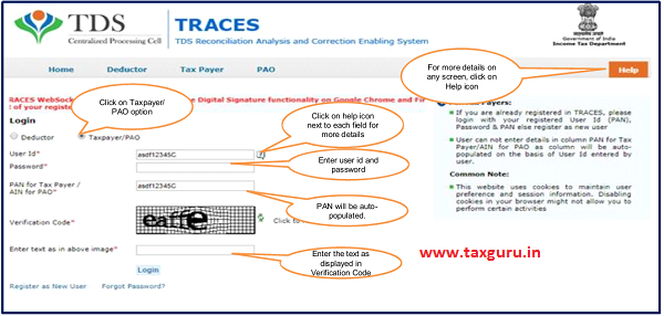 E-Tutorial – TDS on Rent of Property (Form 26QC)