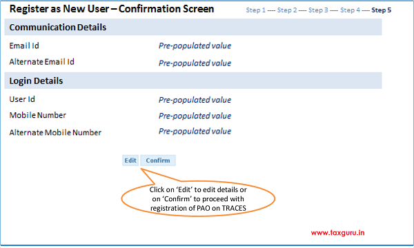 TRACES Tutorial for PAO on Registration, Login, Password, View AIN, TAN ...