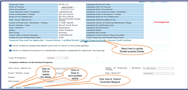 E-Tutorial – TDS on Rent of Property (Form 26QC)
