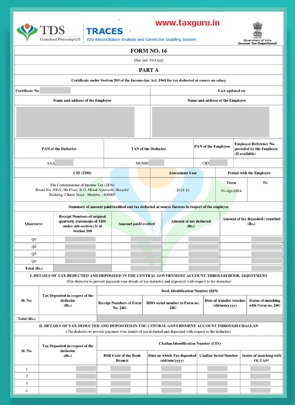 How To Give Tds Certificate At Roger Monday Blog
