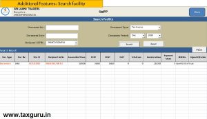 GePP – GST e -Invoice Preparing and Printing Tool