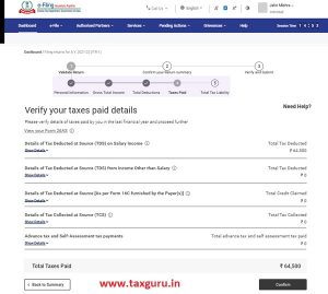 How to file ITR-1 for AY 2021-22 on new Income Tax Portal