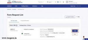 How to file Income Tax Form 10B on new Income Tax Portal