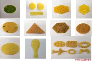 Papad cannot be classified based on different shapes & sizes