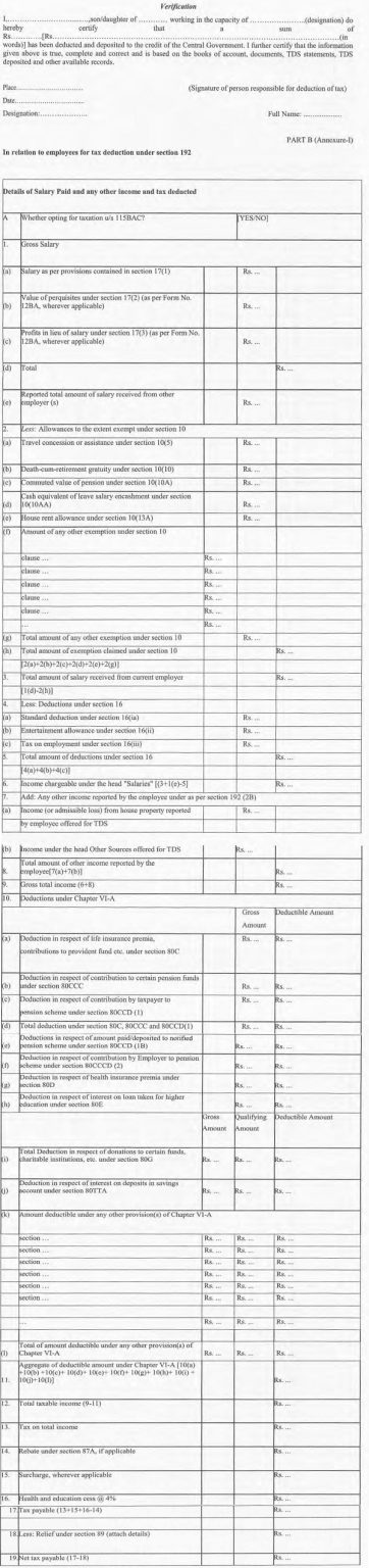 TDS & Tax on Salary | Section 192 | FY 2021-22 | AY 2022-23