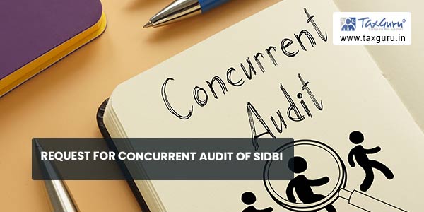 Request for Concurrent Audit of SIDBI
