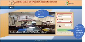CESTAT e-Filing Software User Manual
