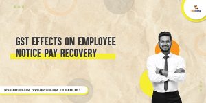 How is GST treated in relation to employee notice pay recovery?