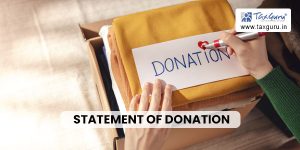 Statement of Donation – Form 10BD