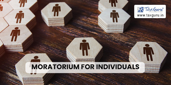 Whether interim moratorium for individuals under IBC fulfil its main ...