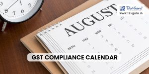GST compliance calendar for April 2024