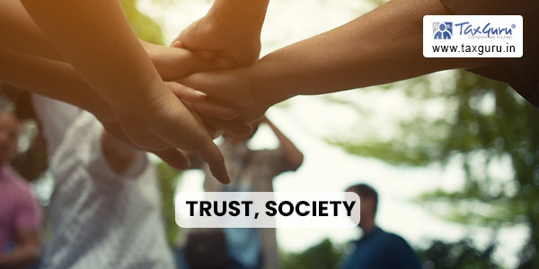 Difference Between Trust, Society and Section 8 Company