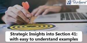 Strategic Insights into Section 41: with easy to understand examples