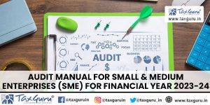 Audit Manual for Small & Medium Enterprises (SME) for Financial Year ...