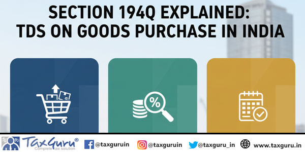 Section 194Q Explained: TDS on Goods Purchase in India