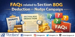 FAQs related to Section 80G Deduction – Nudge Campaign