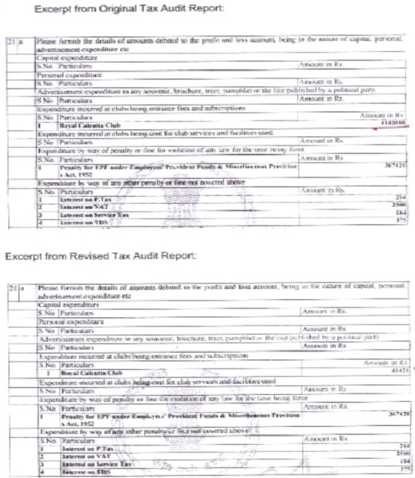 Mere Wrong Audit Report Entry Can’t Justify U/s 143(1) Disallowance ...