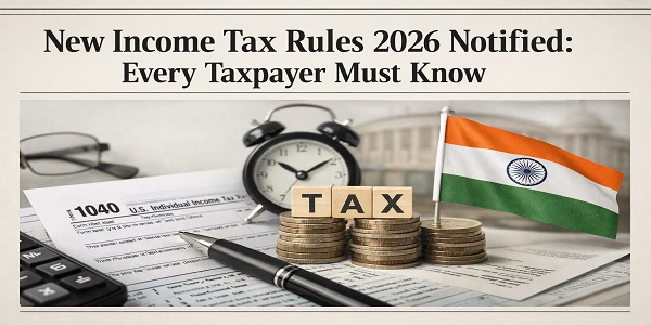 New Income Tax Rules 2026 Notified: Every Taxpayer Must Know
